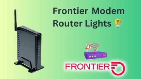 Frontier Modem Router Lights - Meaning & Easy Fixes • DataFeature