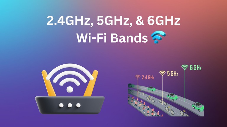 A Complete Guide to 2.4GHz, 5GHz, & 6GHz Wi-Fi Bands • DataFeature