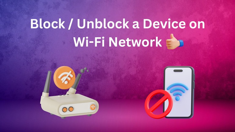 How to Block/Unblock a Device on a Wi-Fi Network • DataFeature