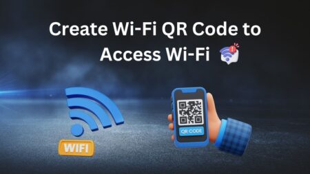 How to Create Wi-Fi QR Code to Access Wi-Fi • DataFeature