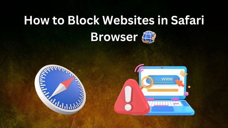 How to Block Websites in Safari Browser • DataFeature